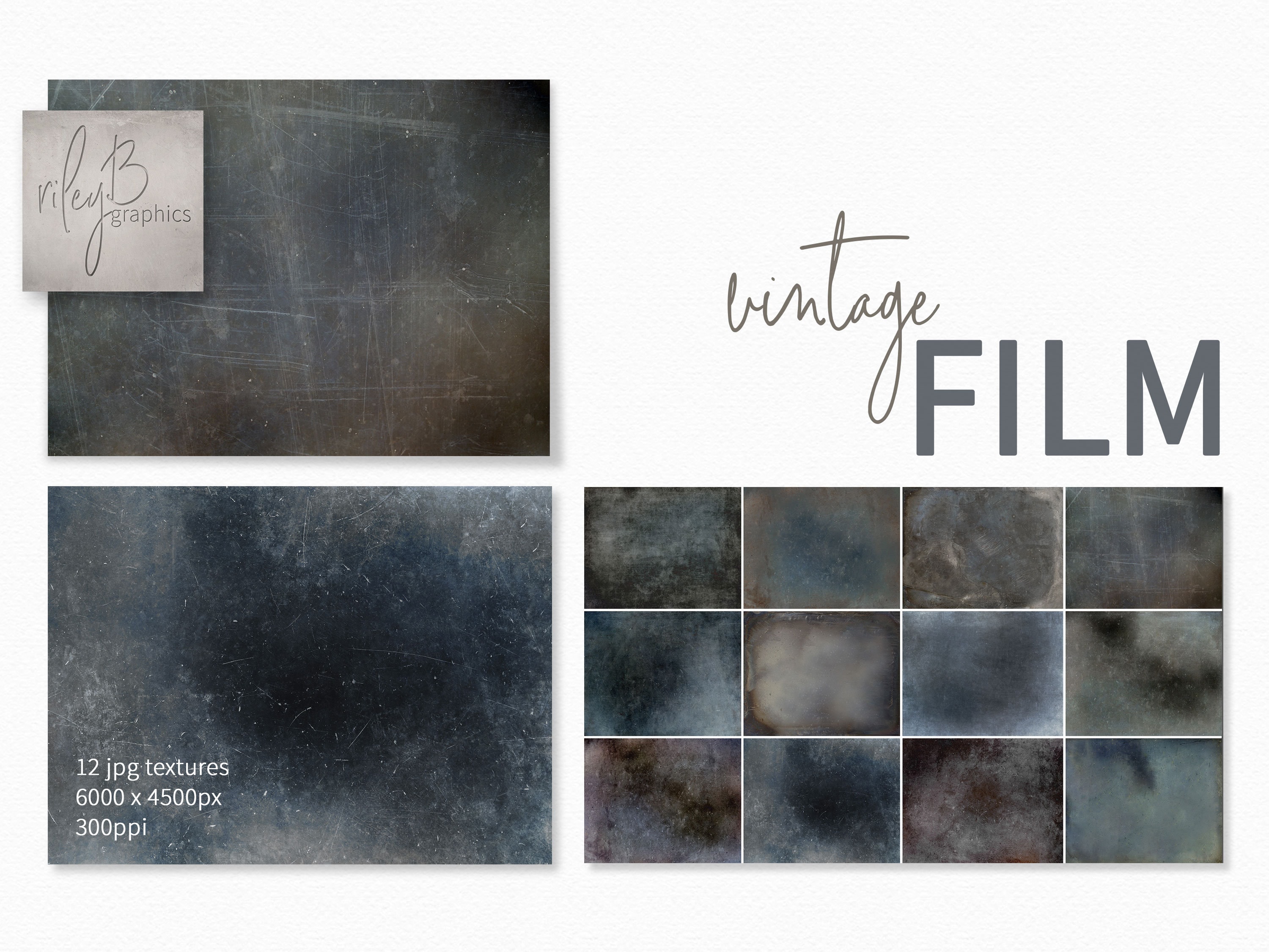 Vintage Film Textures Daguerreotype Textures Old Photo - Etsy