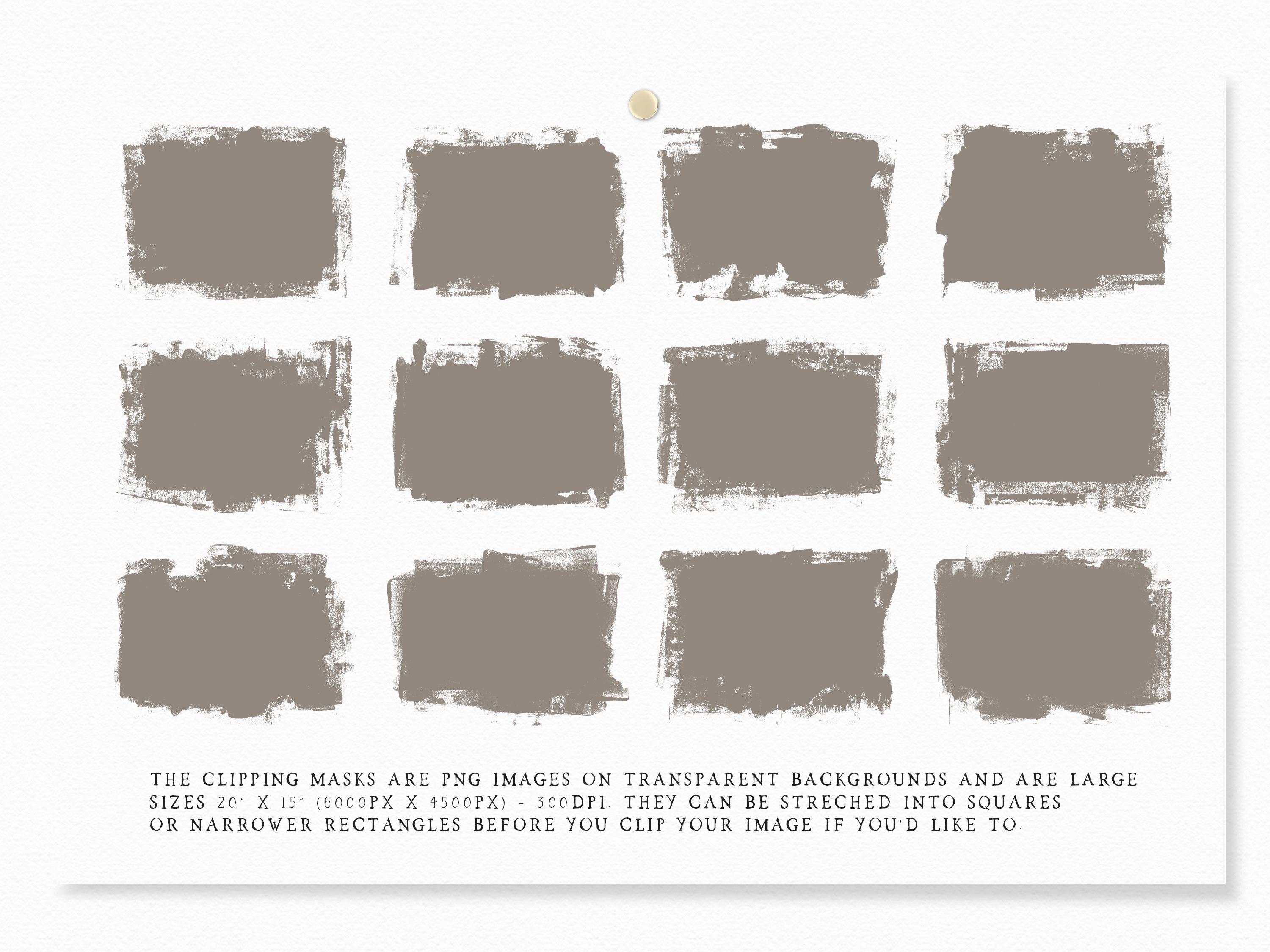 Photo Clipping Masks 4 - Digital Photo Frames - Photo Frame Clipart ...