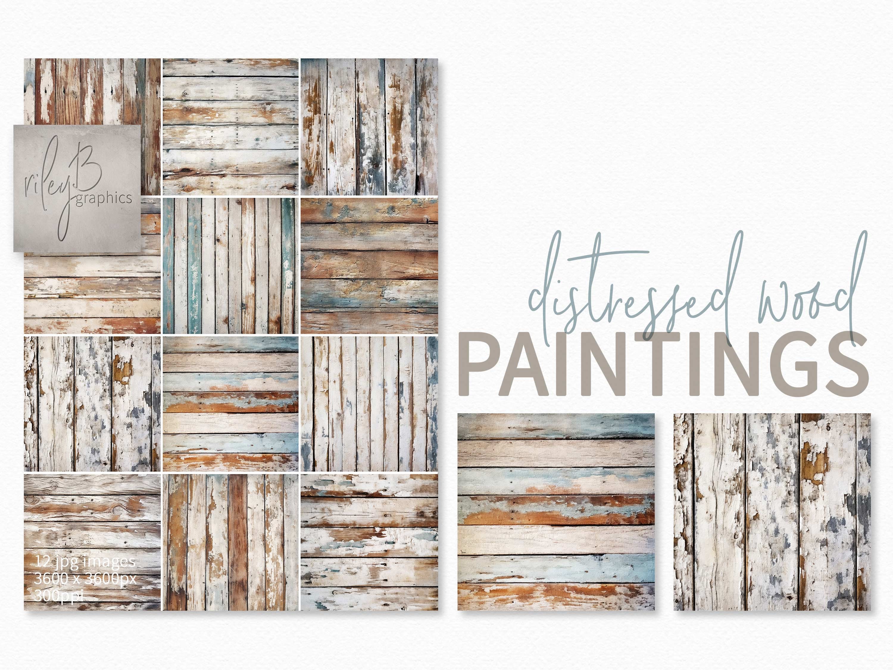 Distressed Wooden Wall Art