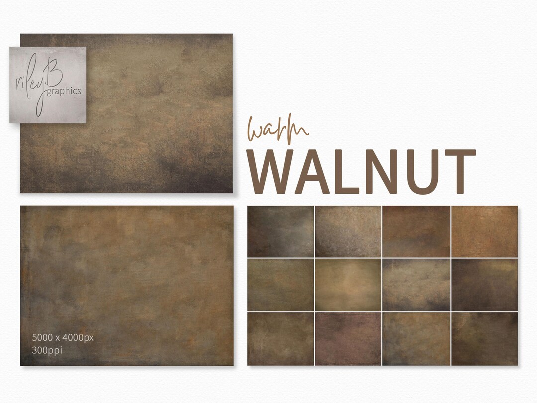 Warm Walnut - Rich Brown Tones and Subtle Earthy Textures With ...