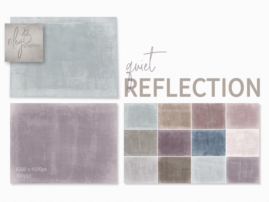 Quiet Reflection Textures - Soft Muted Texture Backgrounds - Dusty ...