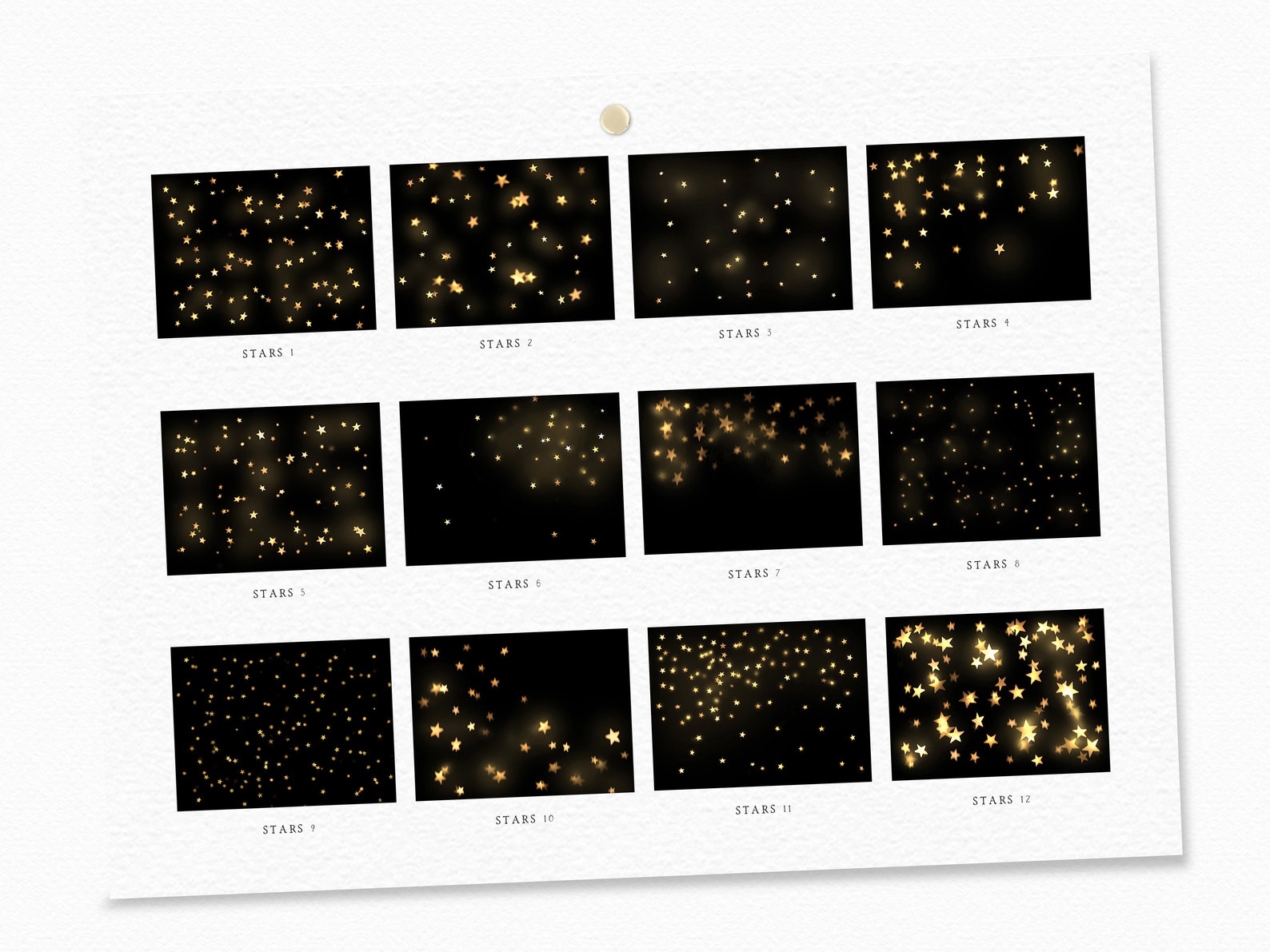 Star Overlays - Glowing Stars - Shining Stars - Twinkly Star Overlays ...