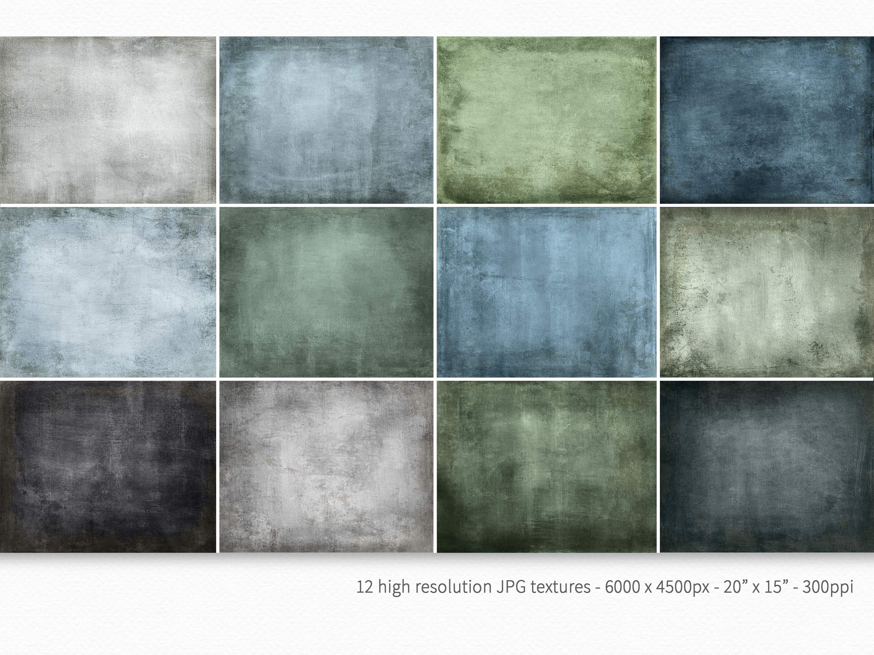 Jungle Mist Textures Texture Backgrounds Blue Green Grey - Etsy