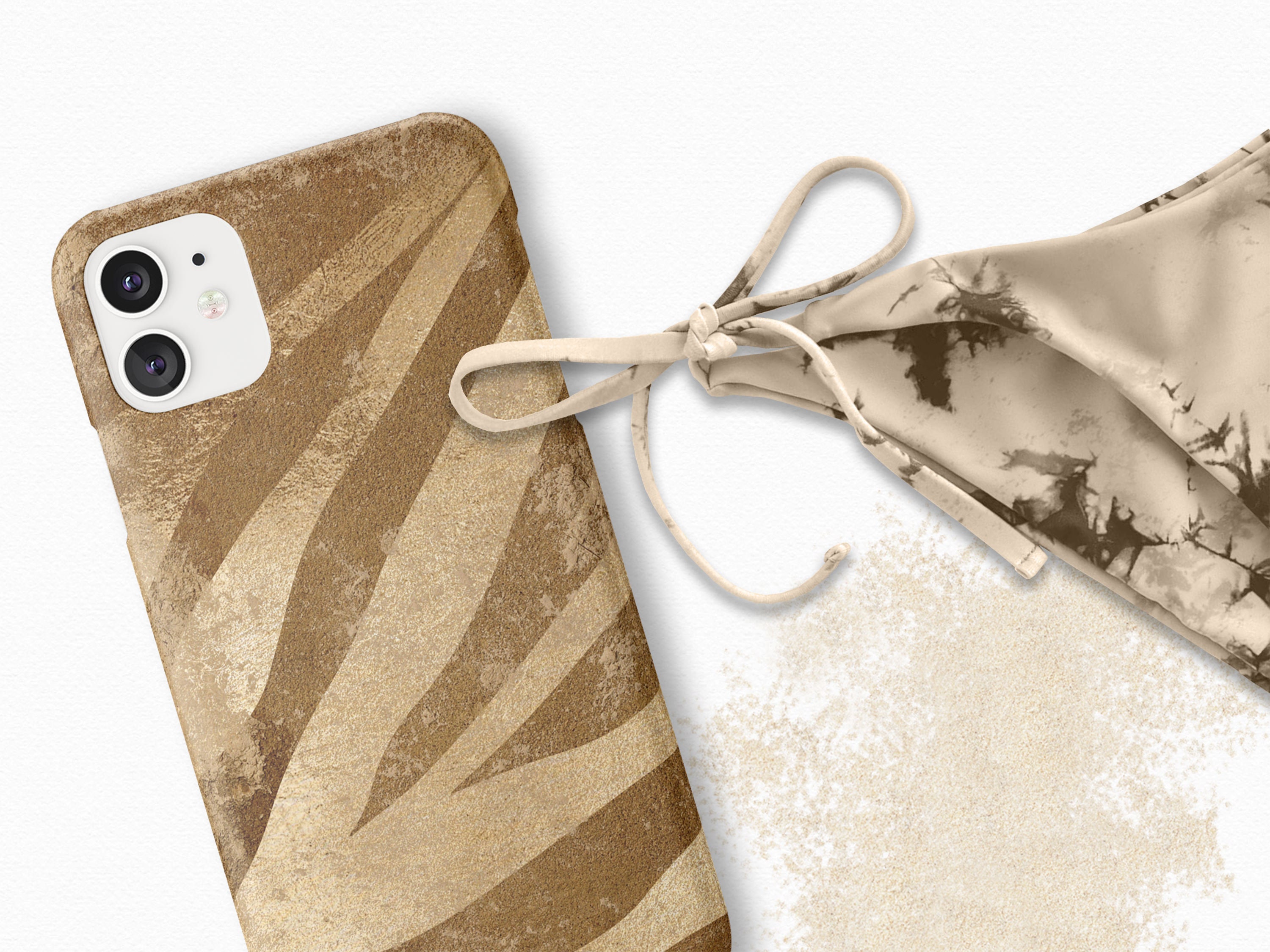 Golden Safari - Animal Print Texture Overlays - Distressed Wild Animal ...