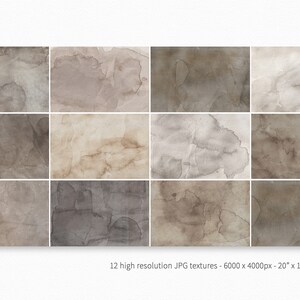 Chai Tea Latte - Organic Tea Stain Textures - Warm Neutral Backgrounds ...