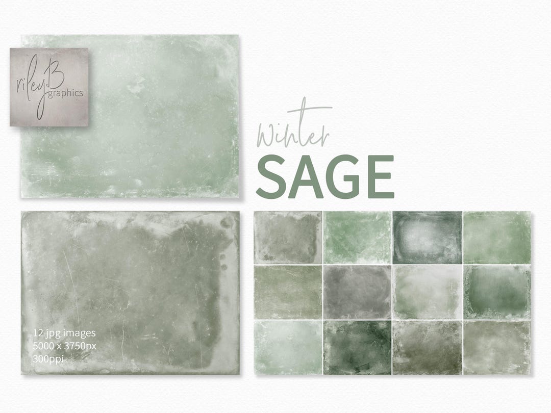 Winter Sage Textures - Sage Green Backgrounds - Light Green Textured ...