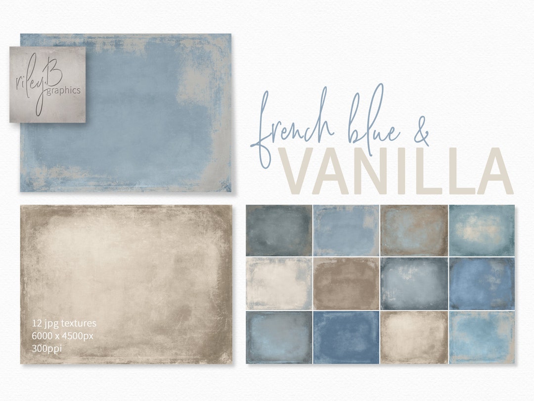 French Blue and Vanilla Textures - Soft Blue Textured Backgrounds ...
