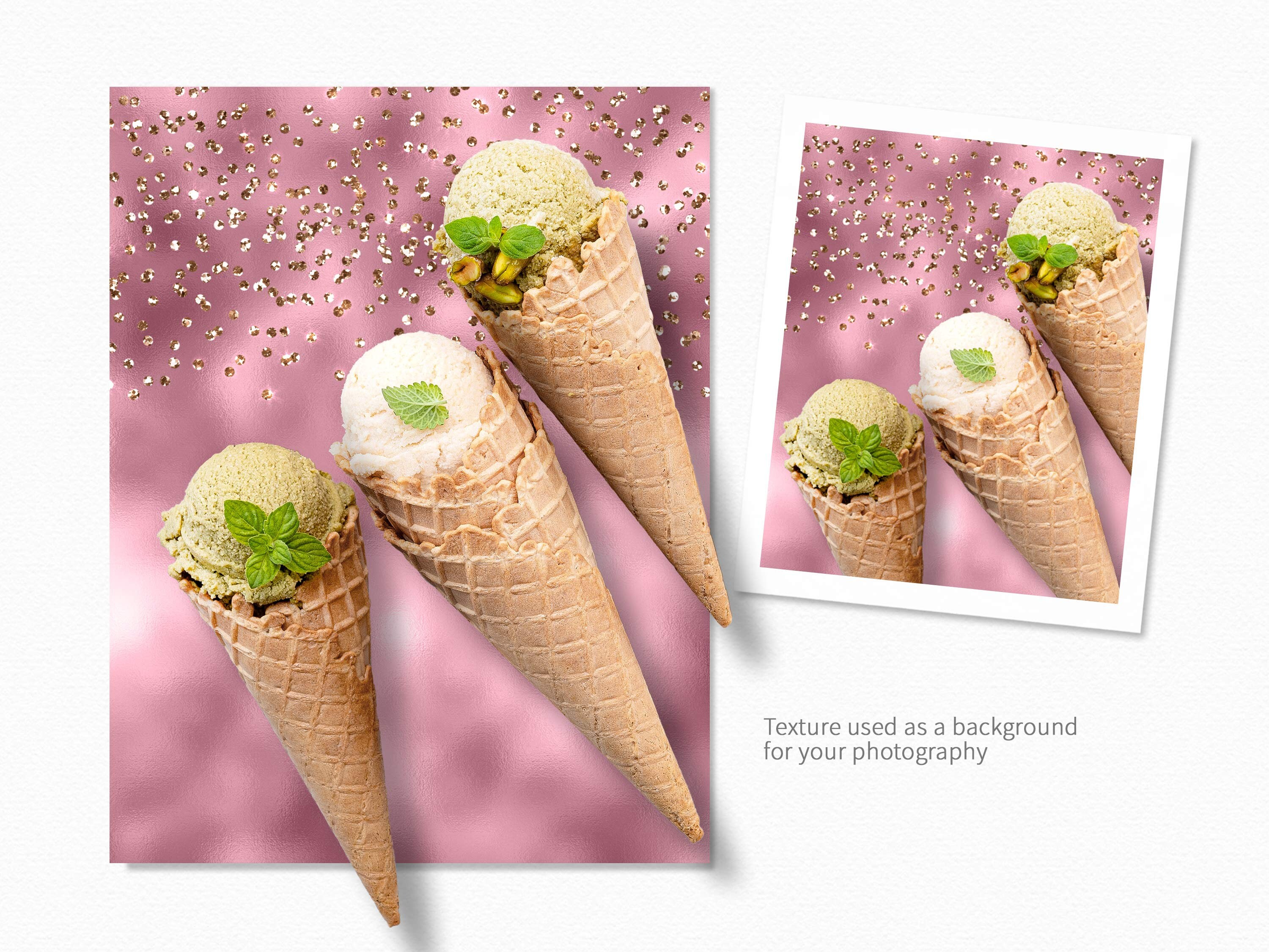 Pretty Princess Textures Pink and Gold Princess Textures - Etsy