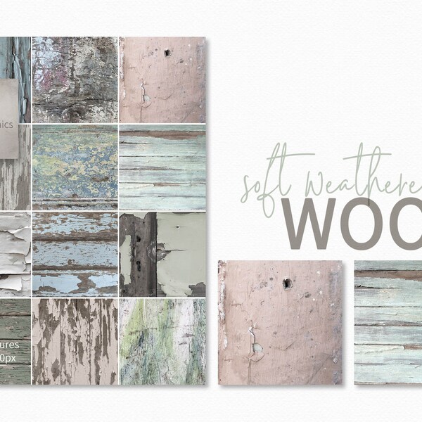 Distressed Wood - Etsy
