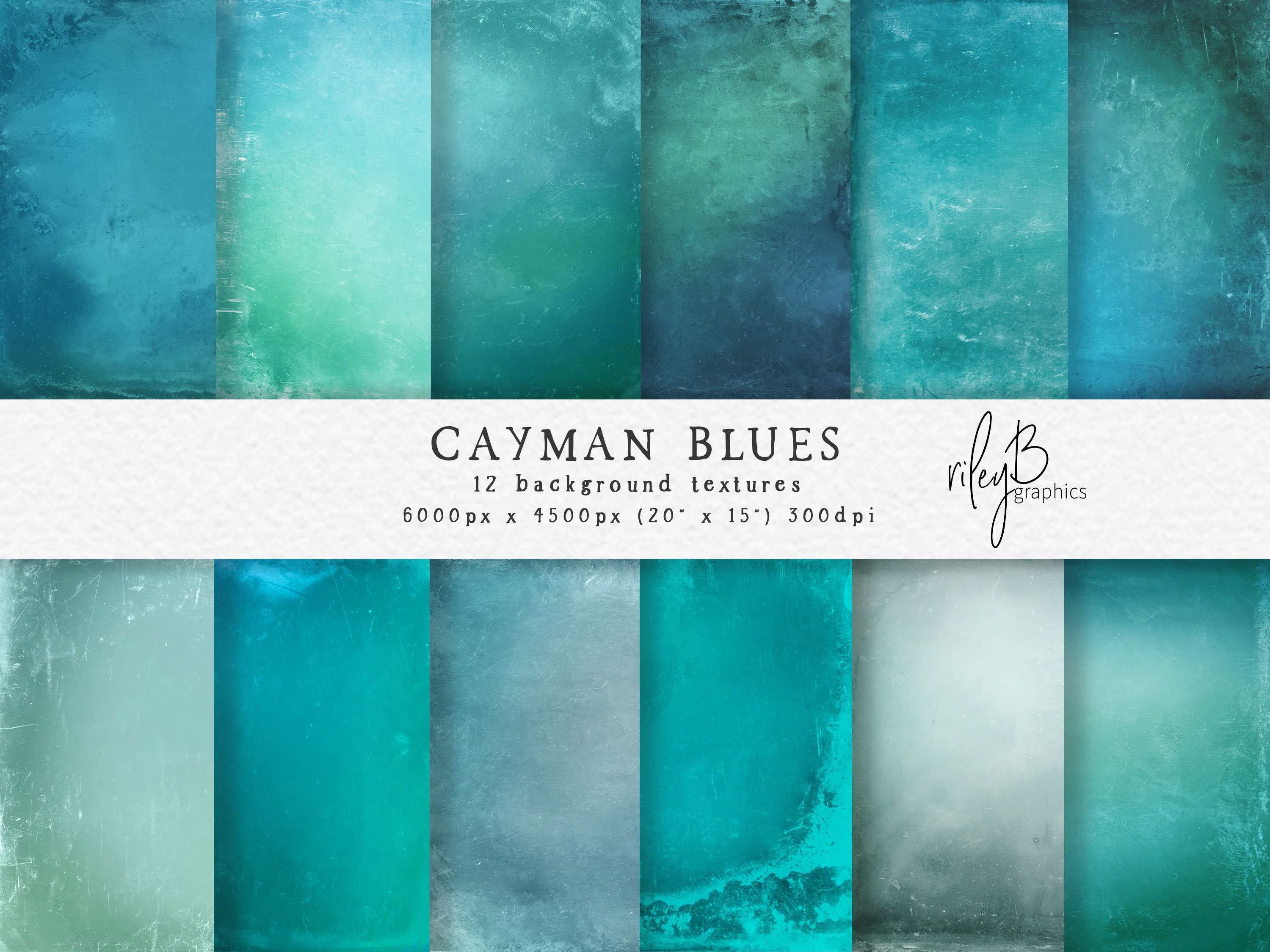 Cayman Blues Textures Ocean Colored Backgrounds Blue Photo - Etsy
