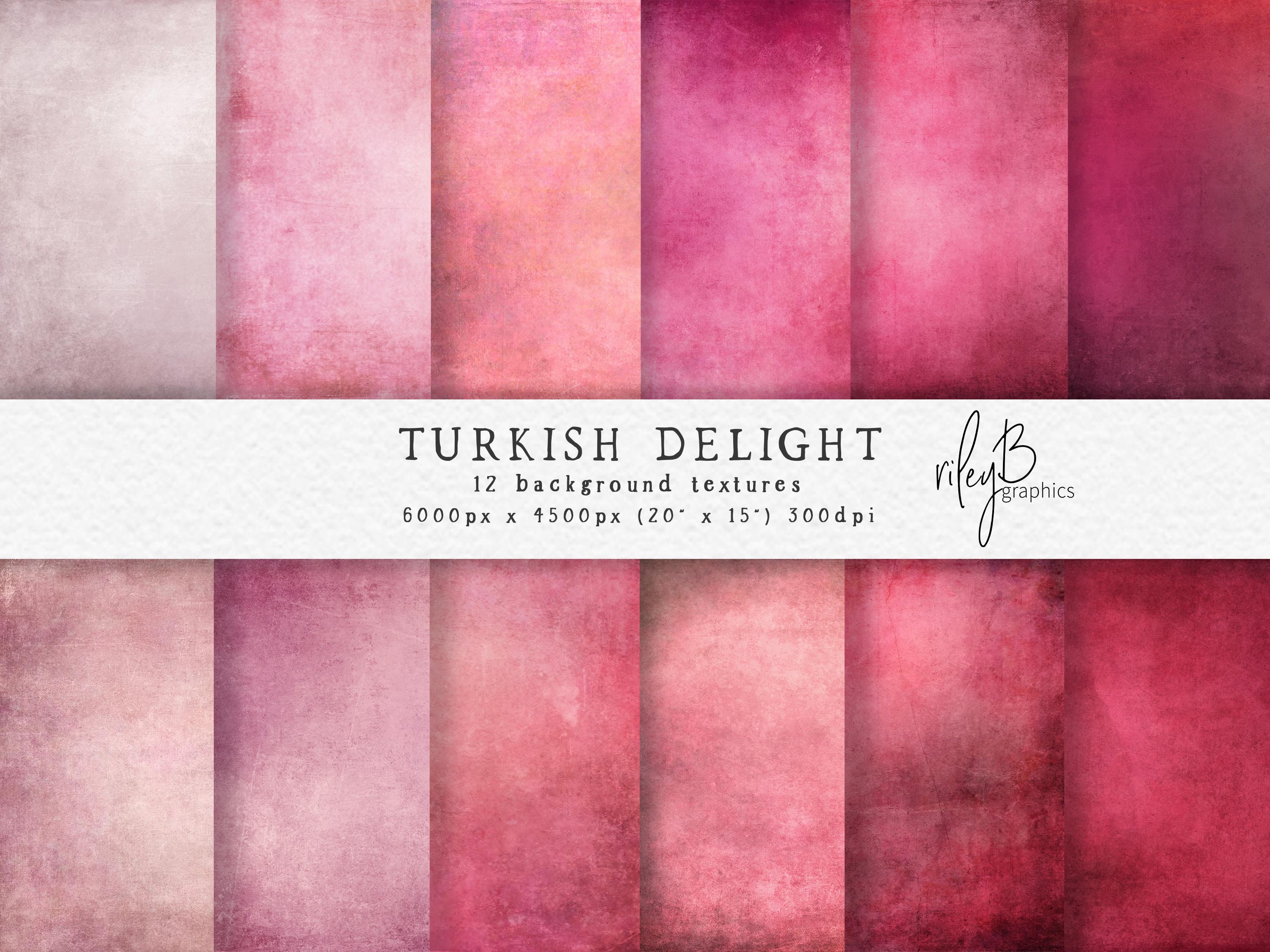 Turkish Delight Textures Pink and Red Texture Color - Etsy