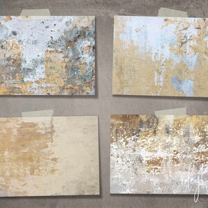 Ochre Textured Walls Vintage Plaster Wall Textures Yellow - Etsy