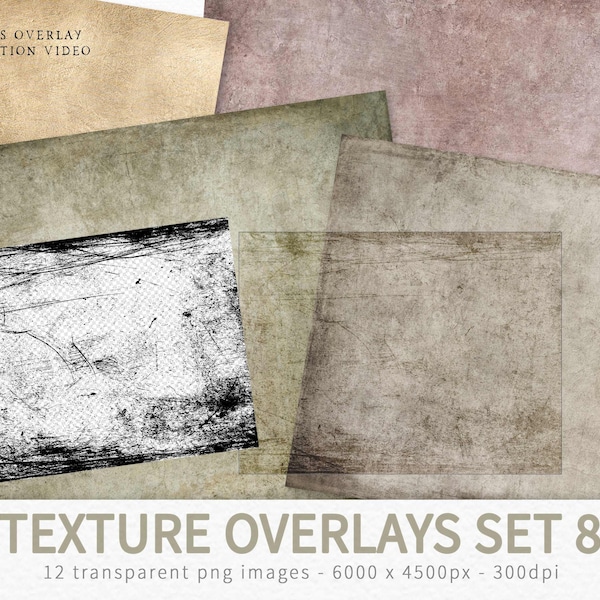 Scrapbook Overlays - Etsy