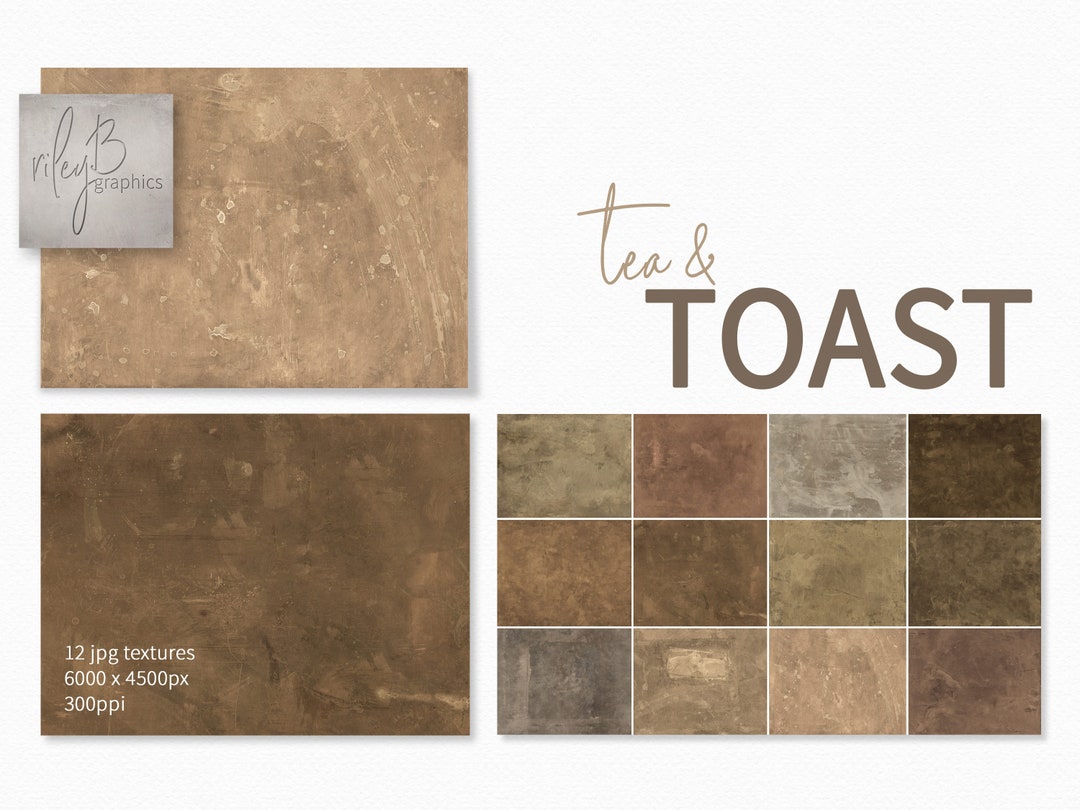 Tea and Toast Textures - Fine Art Textures - Golden Brown Overlays ...