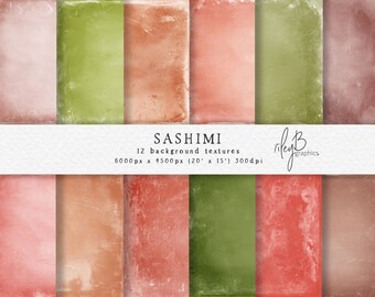 Sushi Color Palette | Etsy Australia