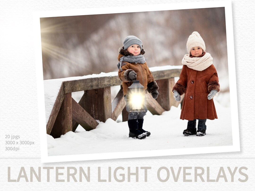 Lantern Light Overlays - Glowing Light Effects - Warm Candle Glow ...