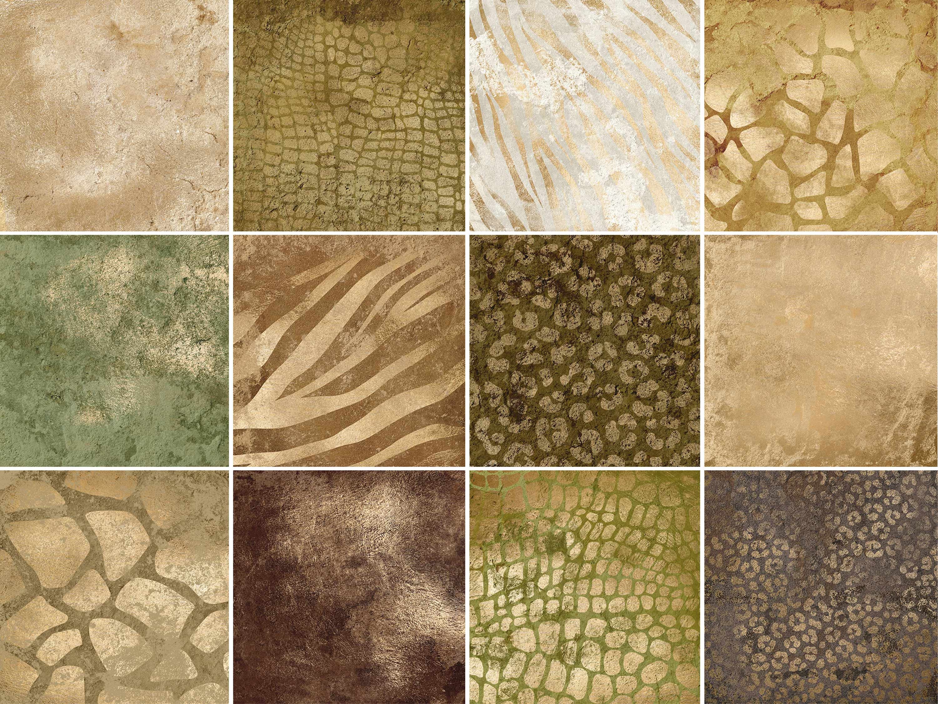 Golden Safari Textures Animal Print Textures Gold Animal - Etsy