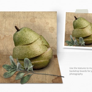 Vintage Stained Paper 1 - Aged Paper Textures - Grunge Creases and ...