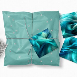 Translucent Teal Background Textures - Teal Swirl Effect Backgrounds ...