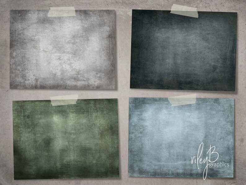 Jungle Mist Textures Texture Backgrounds Blue Green Grey - Etsy