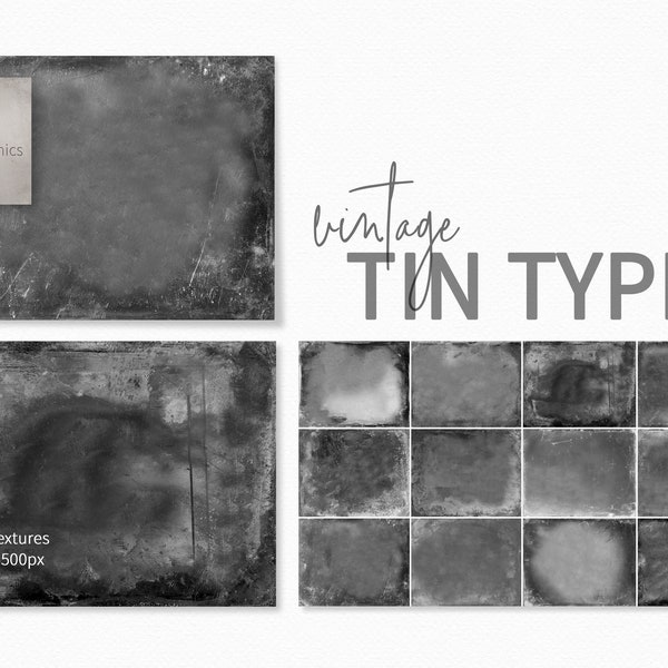 Vintage Tin Type - Etsy