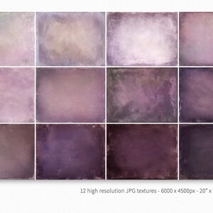 Dusty Amethyst – Soft Purple and Mauve Textures – Muted Violet ...