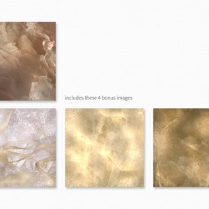 Ethereal Gold - Translucent Textures - Marble Veins and Swirling ...
