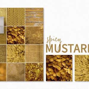 Spicy Mustards – Mustard Yellow Texture Backgrounds – Golden Fabric ...