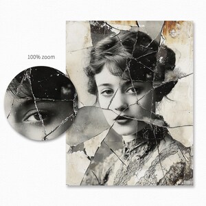 Tattered Portraits 2 - Vintage Portrait Photos - Lightly Colored ...