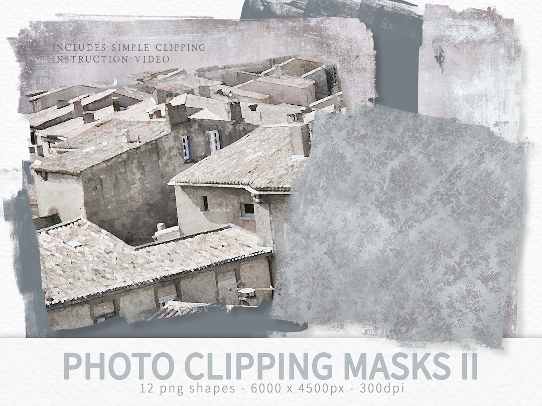 Photo Clipping Masks II - Digital Photo Frames - Photo Frame Clipart ...