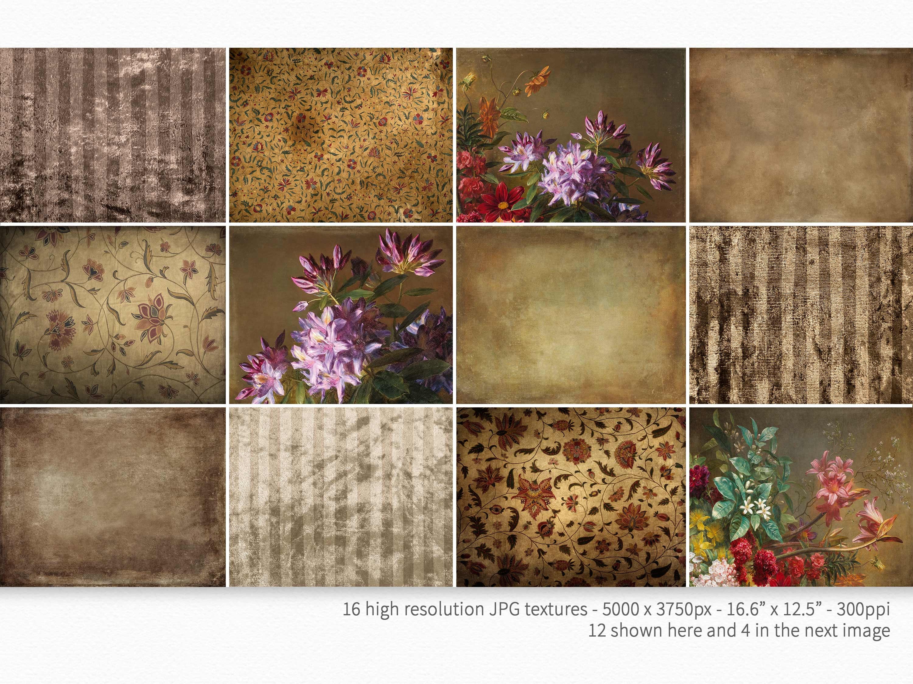 Old Masters Textures Vintage Dutch Paintings Vintage - Etsy