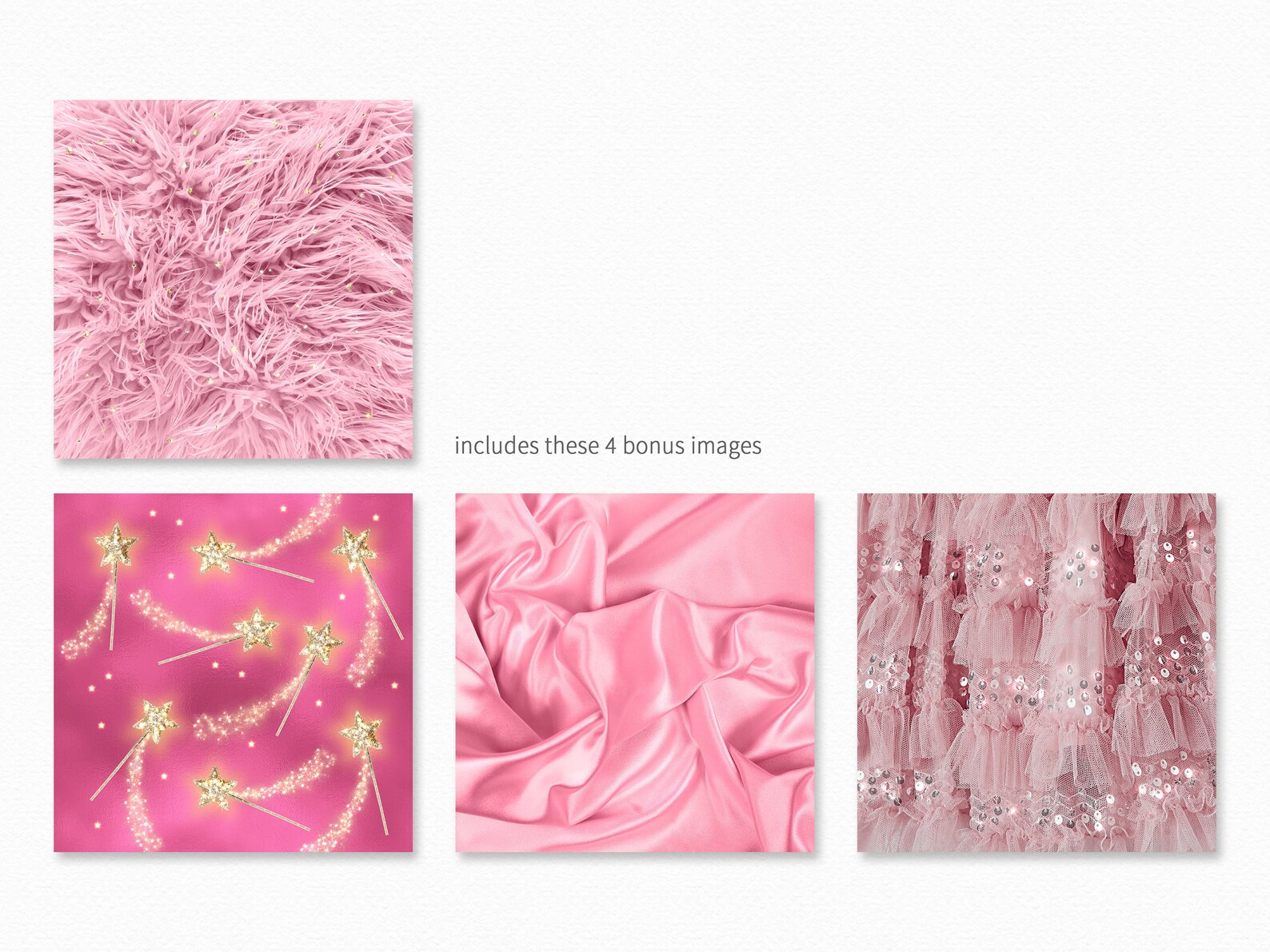 Pretty Princess Textures Pink and Gold Princess Textures - Etsy