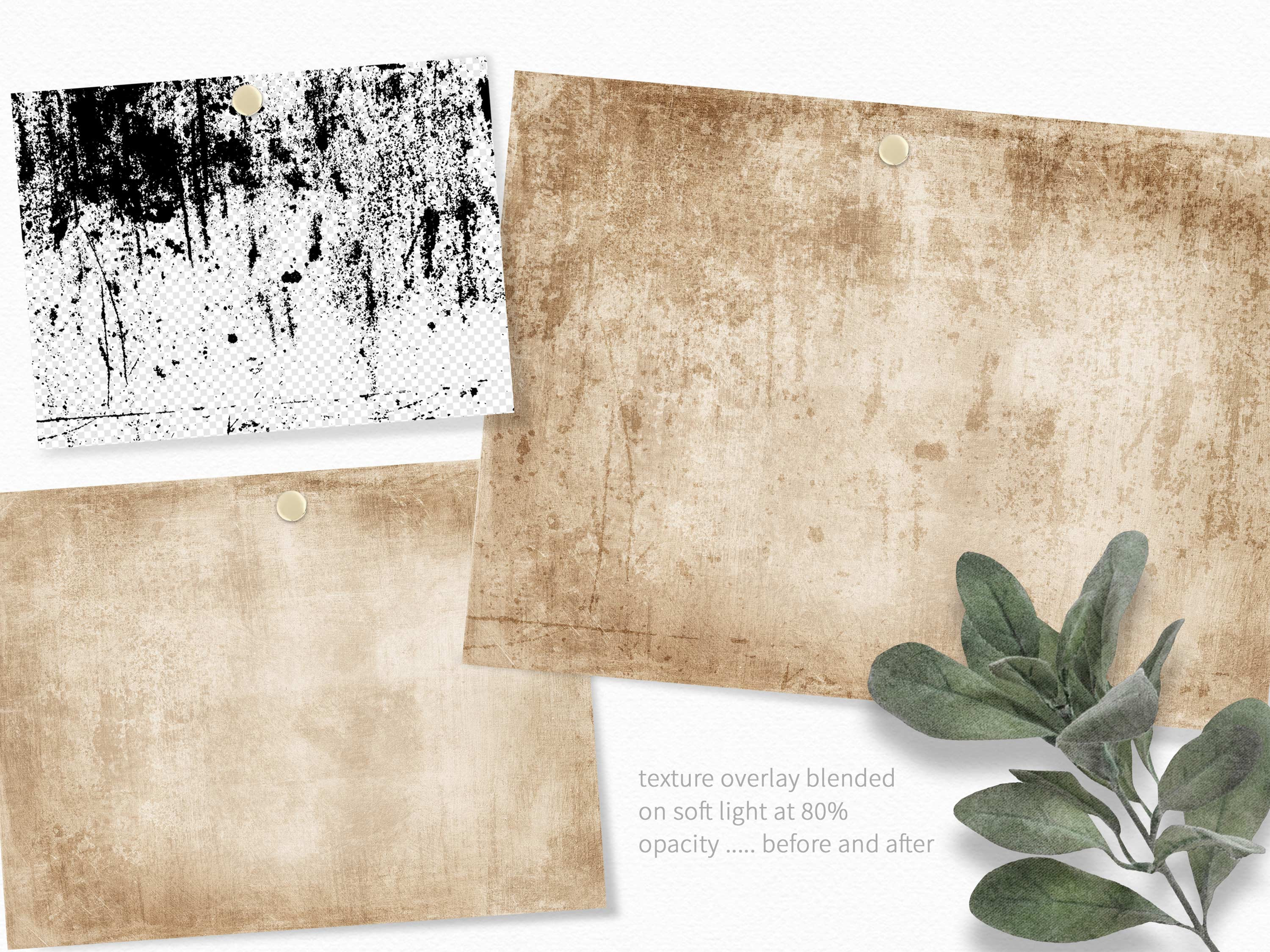 Texture Overlays Set 18 - Transparent Grunge Overlays - Texture ...