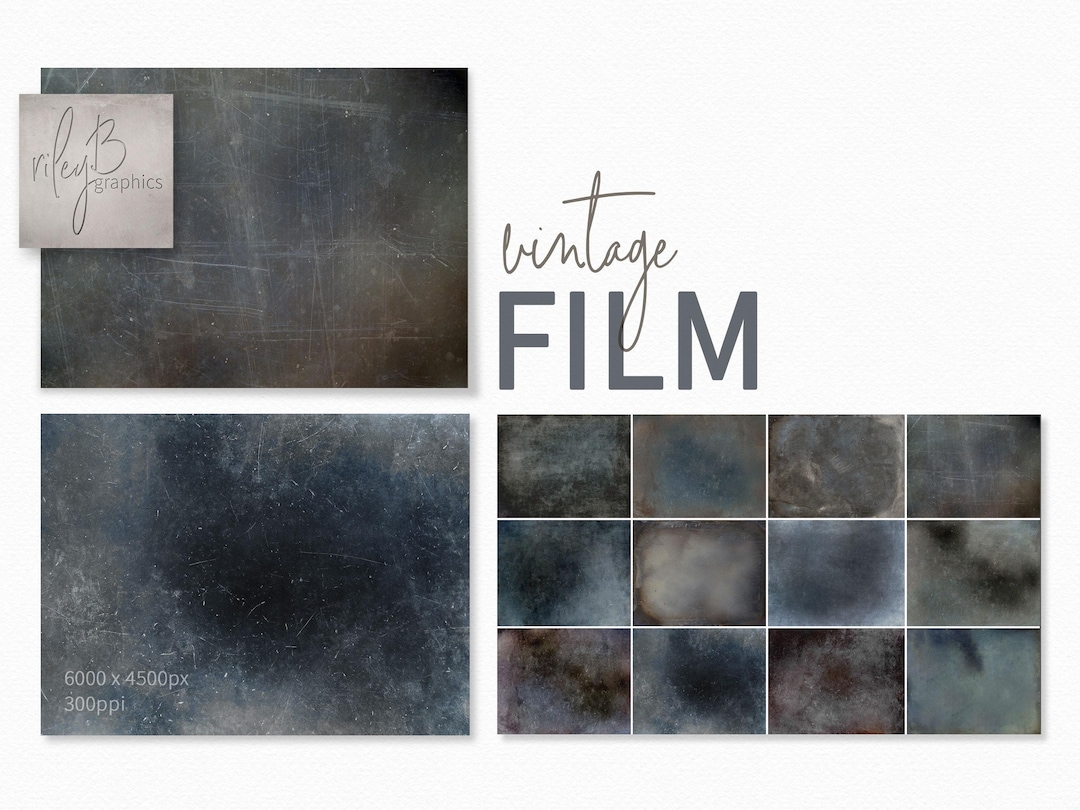 Vintage Film Textures - Daguerreotype Textures - Old Photo Backgrounds ...