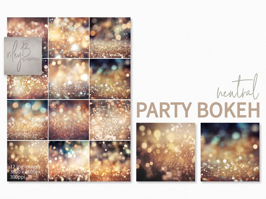 Neutral Party Bokeh Backgrounds - Neutral Colored Bokeh Textures ...