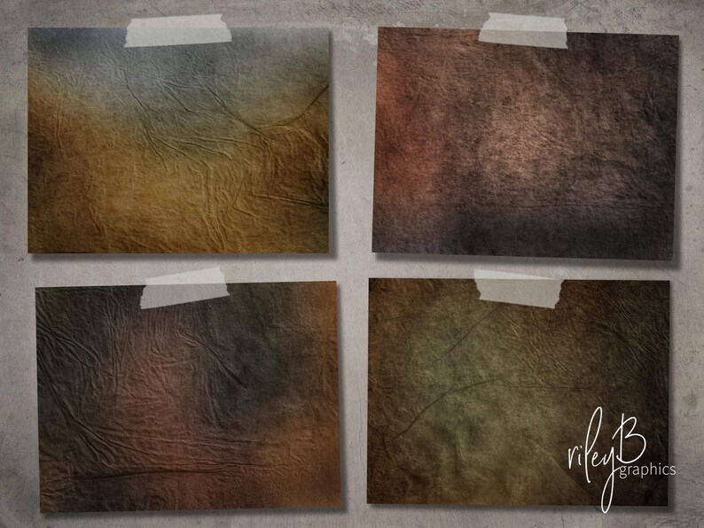 Furrowed Earth Textures Dark Photo Overlays Tea Bag - Etsy