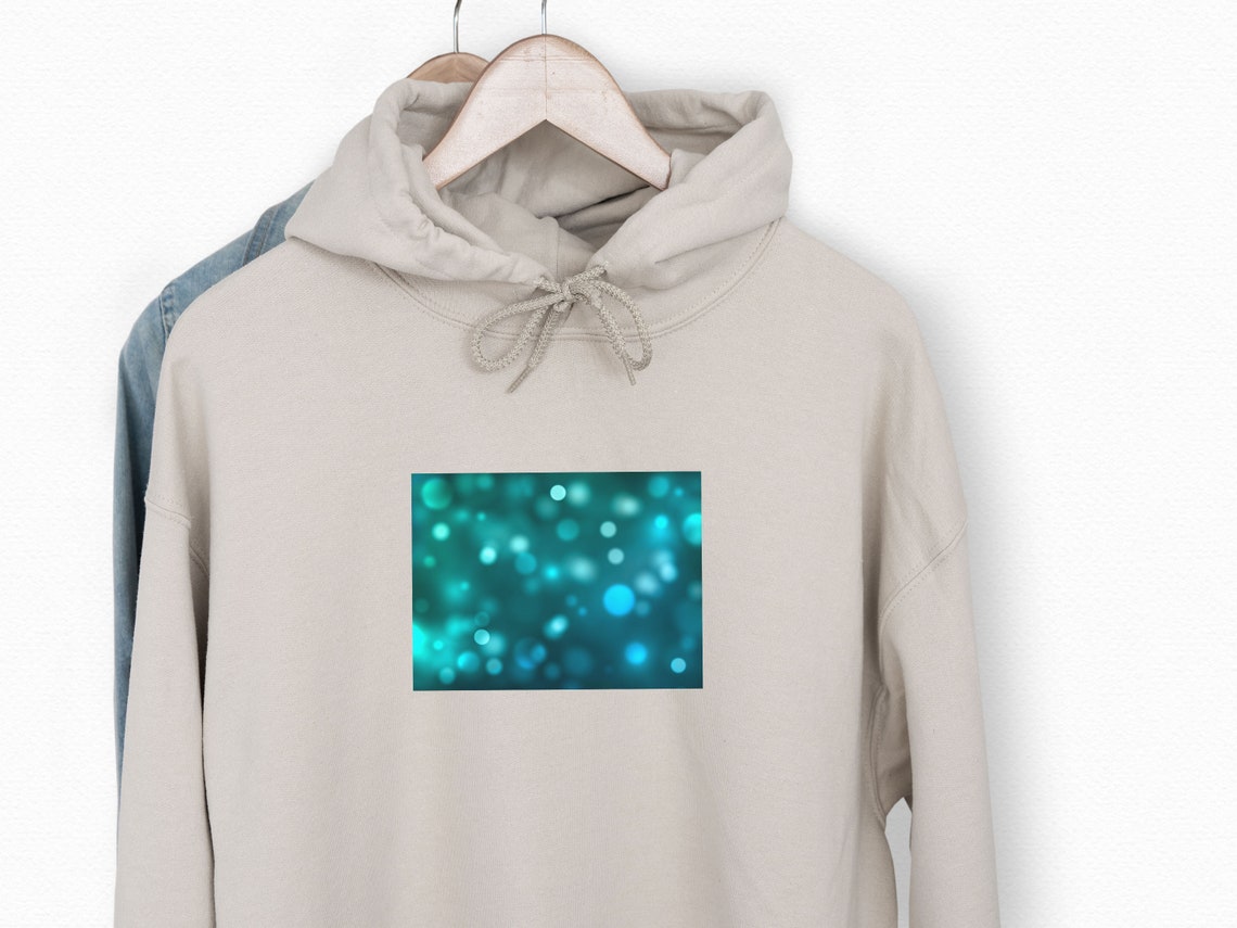Ocean Bokeh – Aqua Blue Light Circles – Soft Blurred Sparkle Overlays ...