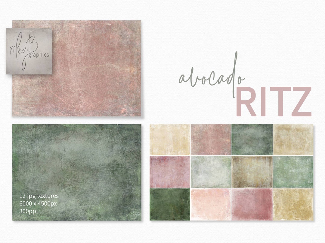 Avocado Ritz Textures - Pastel Backgrounds - Pastel Grunge Backdrops ...