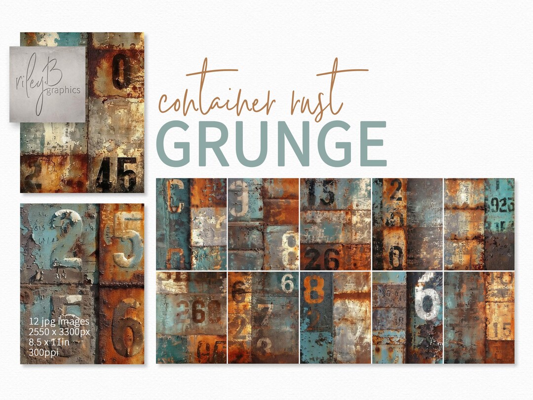 Container Rust Grunge Paintings - Rust Background Textures - Rust ...