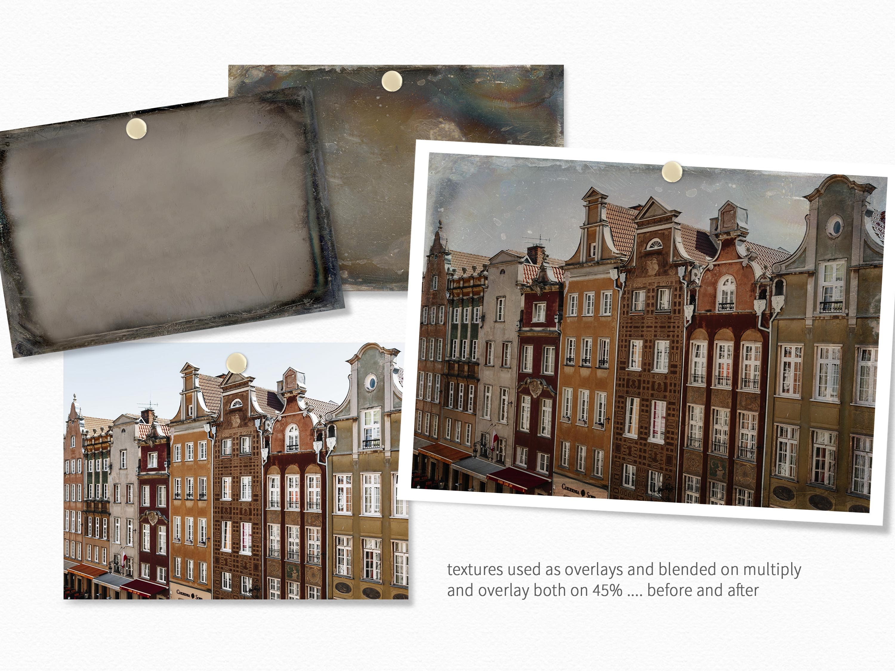 Vintage Tin Type II Textures Warm Tone Vintage Tin Types - Etsy