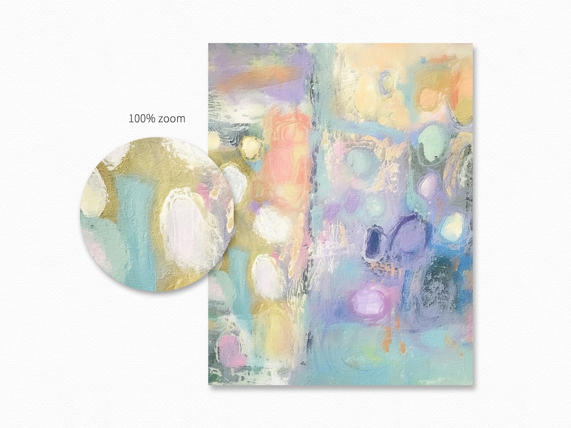 Soft Oil Pastels – Abstract Pastel Texture Backgrounds – Blended ...