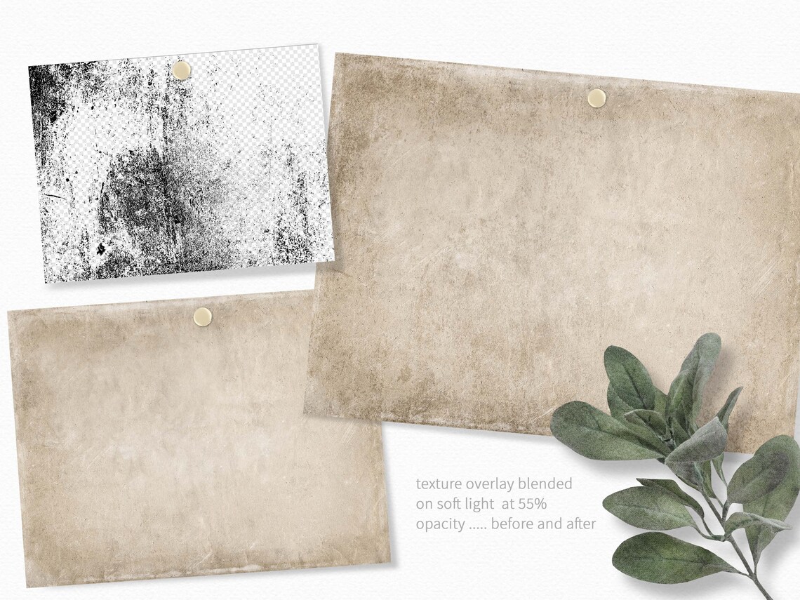 Texture Overlays Set 2 - Transparent Grunge Overlays - Texture Clipping ...