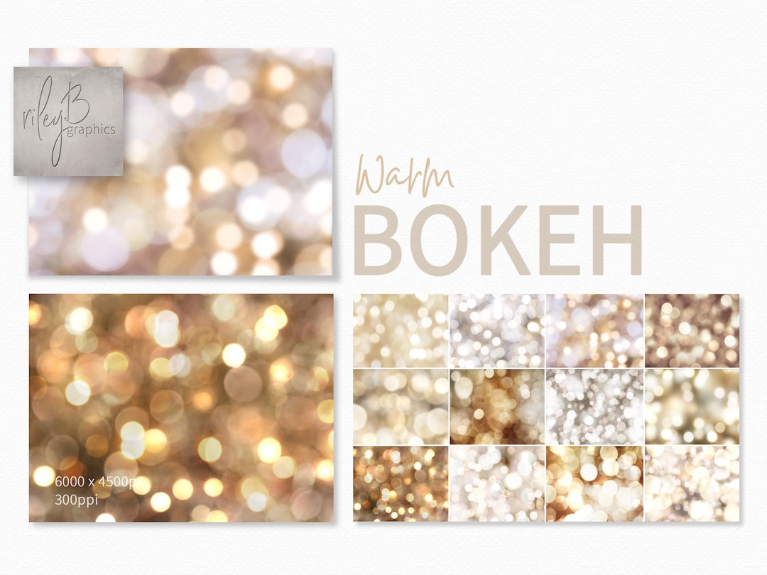 Warm Bokeh - Neutral Tones - Golden and Ivory Light - Soft Blurred ...