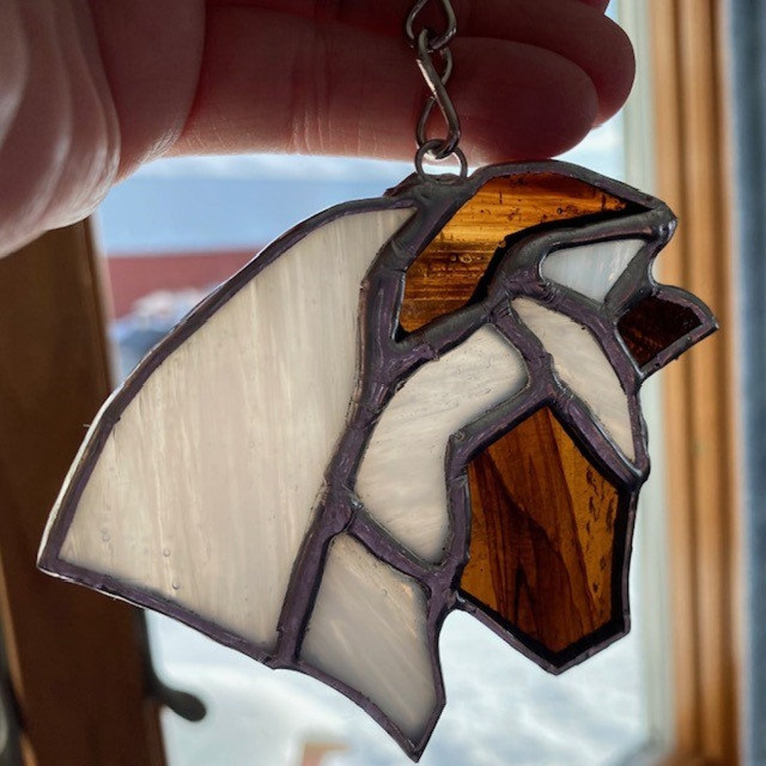 Lovely Siamese Cat Suncatcher or Ornament Stained Glass Siamese Cat ...