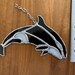 Stained Glass Orca Whale Suncatcher Orca Glass Art to Hang in You ...
