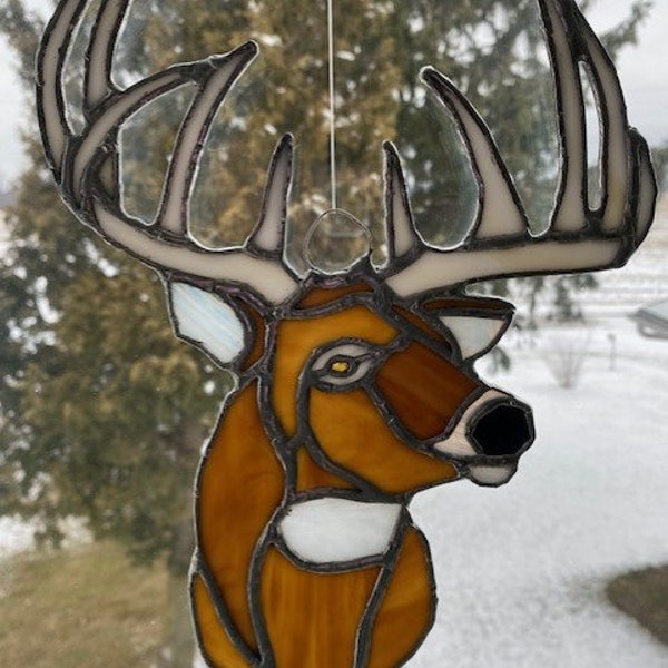 Glass Deer - Etsy
