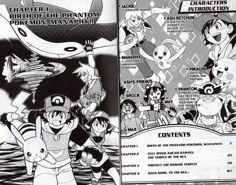 Pokémon Ranger and the Temple of the Sea Manga Used Movie - Etsy