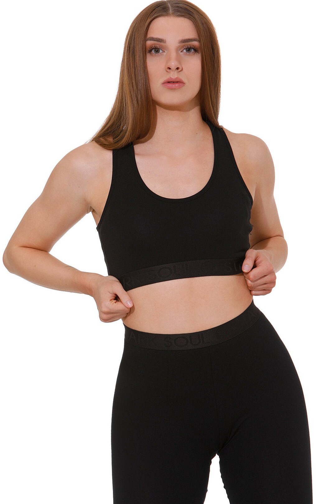 Bustier Tender Cotton Racerback de Stark Soul® - Etsy España