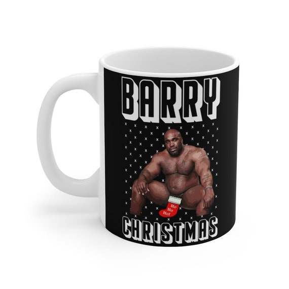 Barry Wood Christmas Mug Wood Sitting On Bed Funny T Etsy