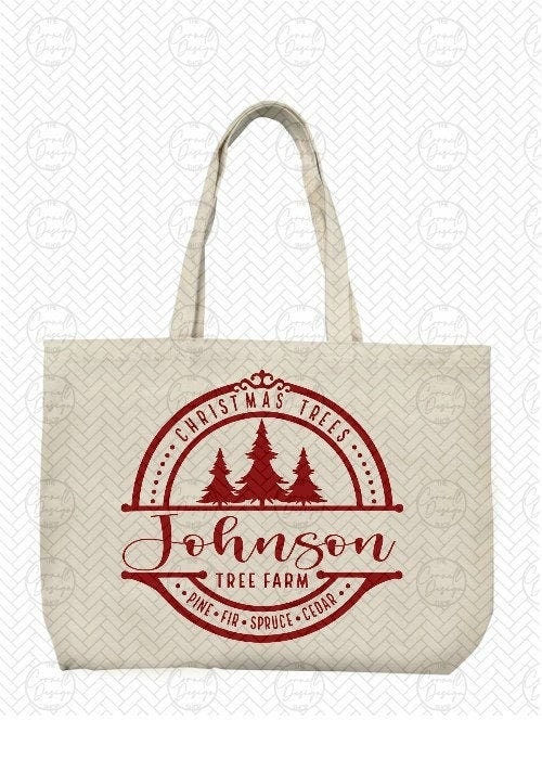 Tree Farm Monogram SVG - Christmas Tree Farm - Family Farm - Split Name ...